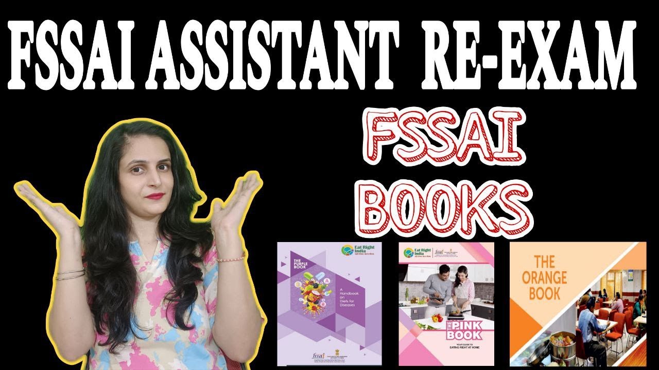 FOOD SAFETY BOOKS | FSSAI BOOKS | FSSAI ASSISTANT RE-EXAM | VARSHA ...