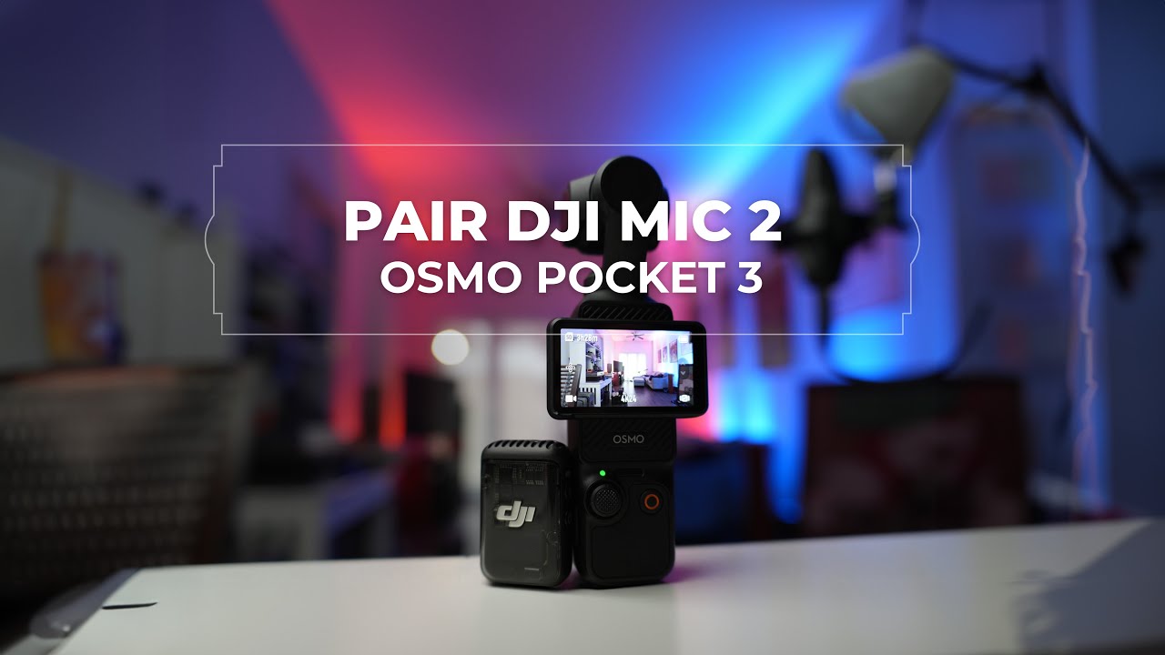 How To Pair DJI Mic 2 with Osmo Pocket 3 & Other Devices - YouTube