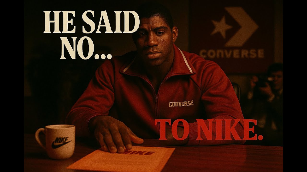 Magic Johnson Said No to Nike - YouTube