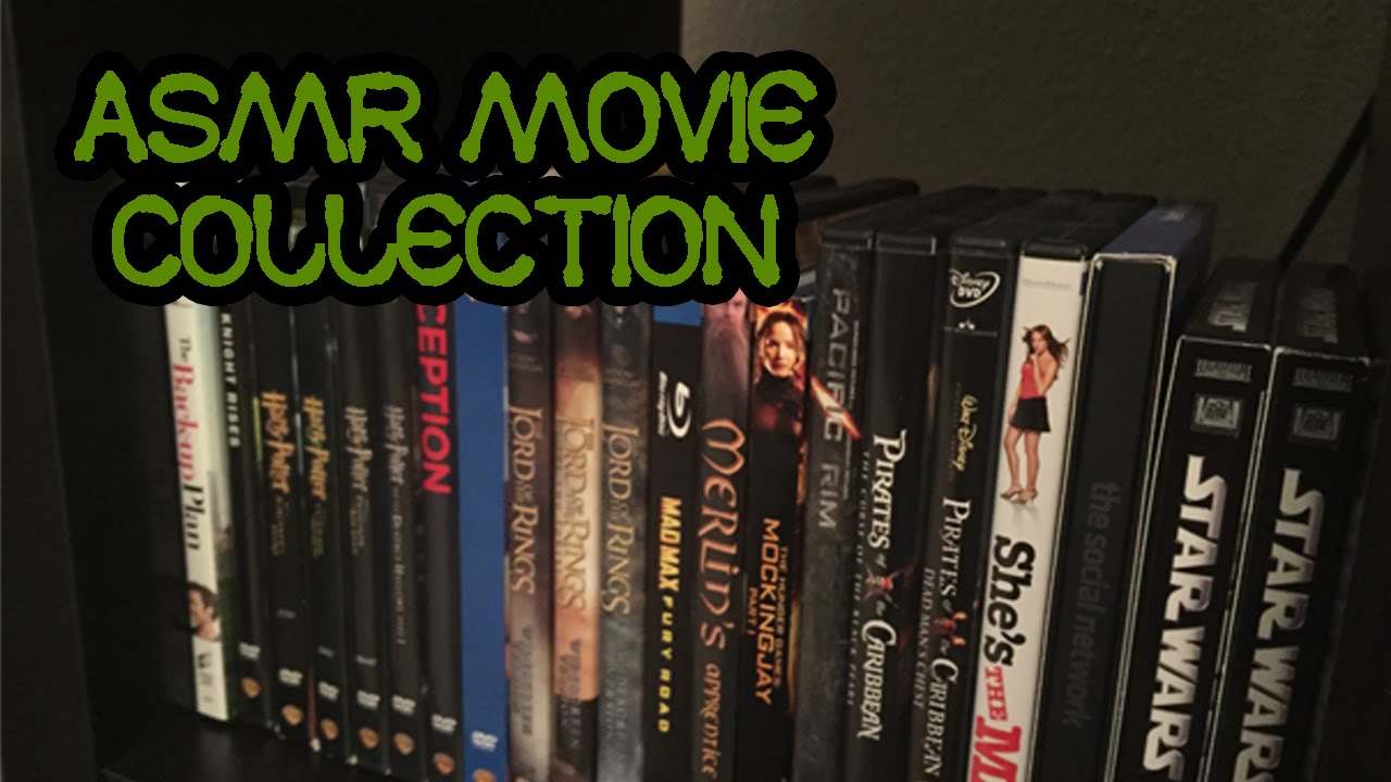 Male ASMR: My DVD Collection (Whispering, Tapping) - YouTube