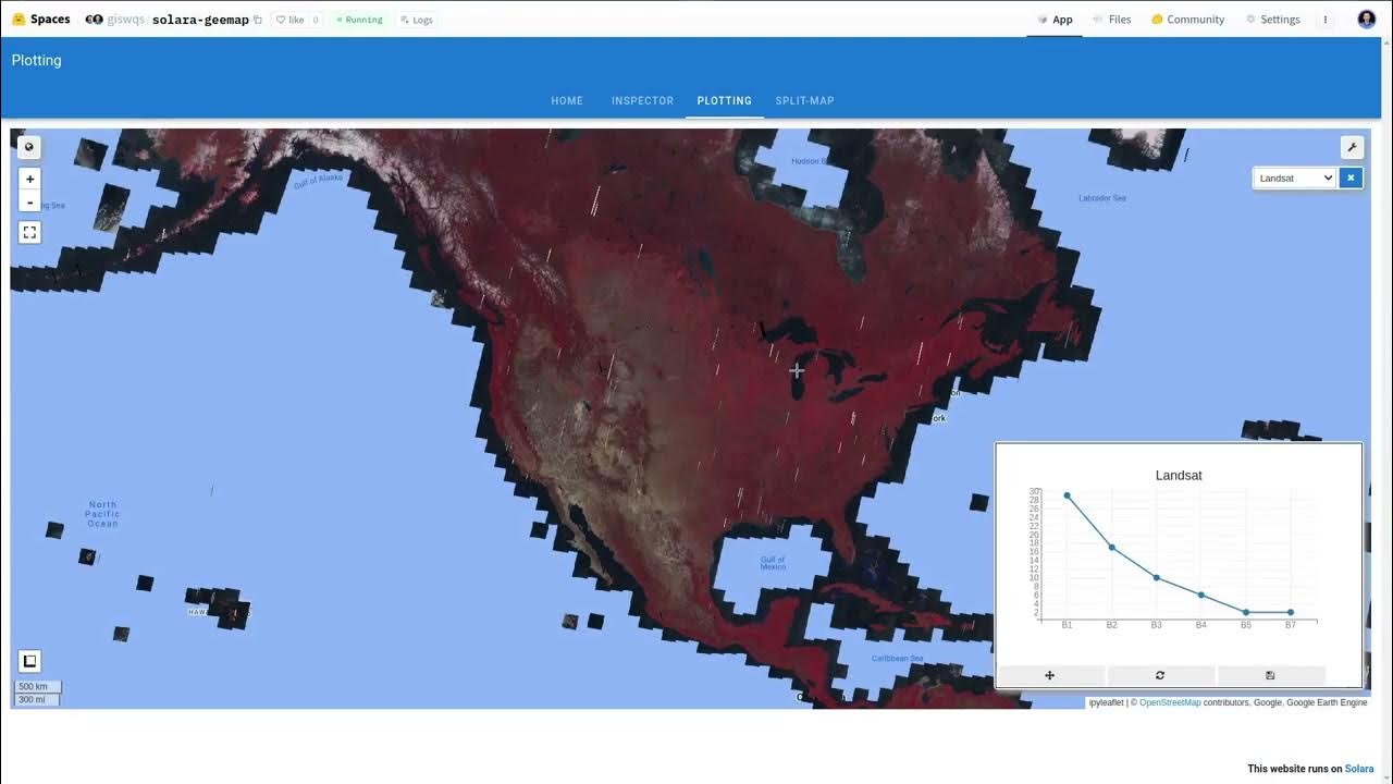 Geemap key feature: Developing interactive web apps with Solara - YouTube