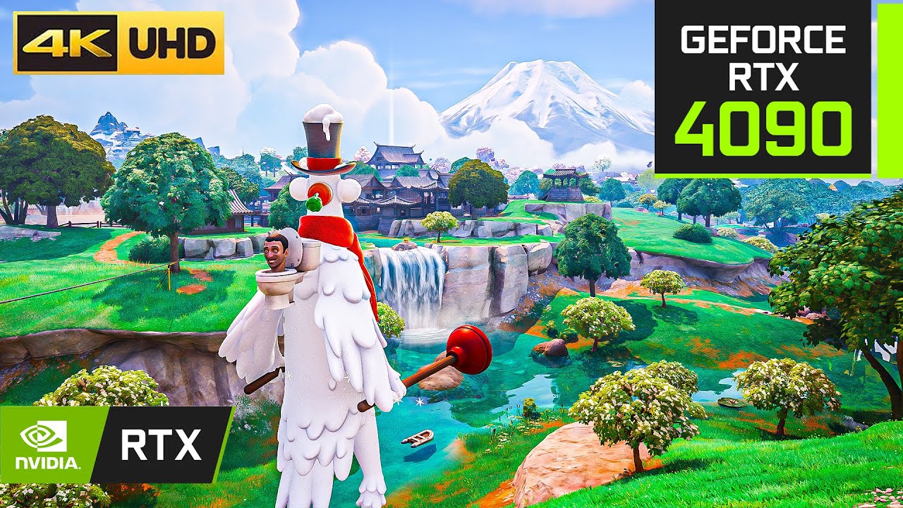 Fortnite Flakey The Snowbird Gameplay | RTX 4090 + 4K MAX Graphics ...