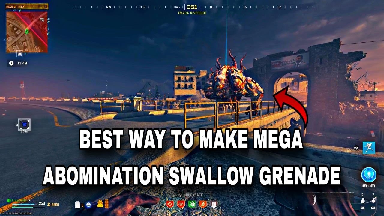 HOW TO MAKE MEGA ABOMINATION SWALLOW GRENADE 😎 - YouTube