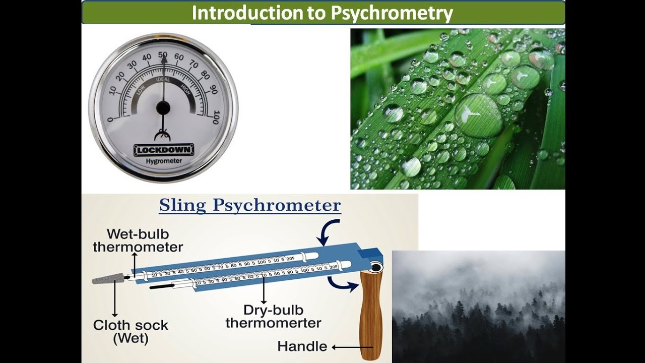 BASICS OF PSYCHROMETRY - YouTube