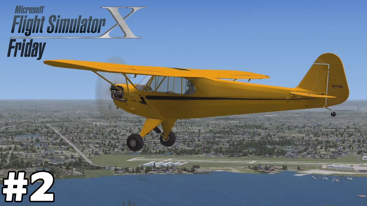 Midwest Fly-in [Piper J-3C-65 Cub] - Flight Simulator Friday [ep2 ...