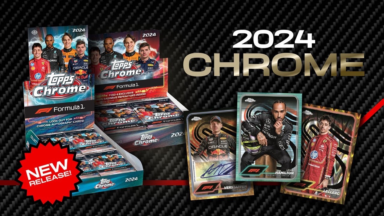 2024 TOPPS FORMULA 1 CHROME CHECKLIST REVIEW - YouTube