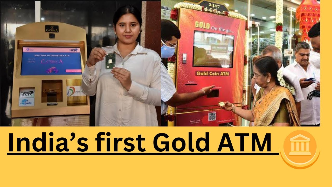 India’s first gold ATM, 🏧 😎😎 #currentaffairs #govtexam #ytshorts # ...