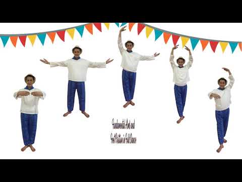 Fundamental Arms and Feet Position in Folk Dance - YouTube