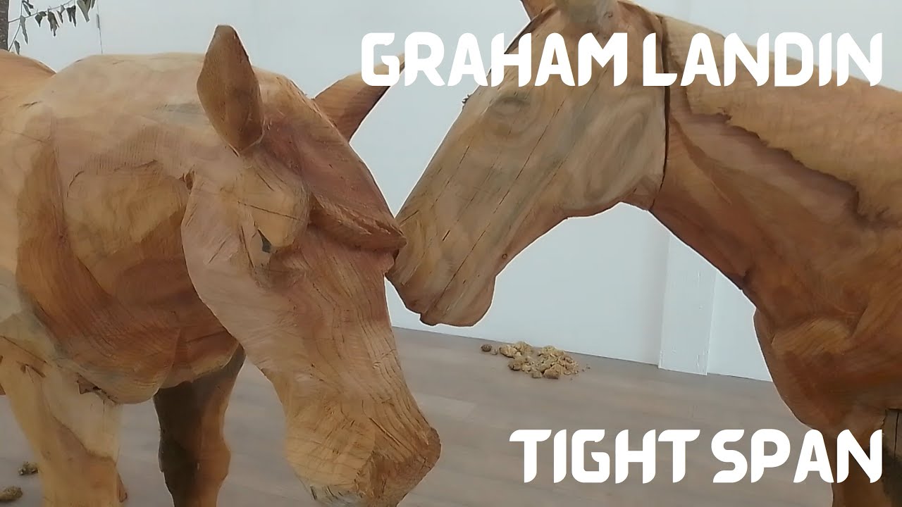 life-size wood sculptures of horses show emotional bond by Graham ...