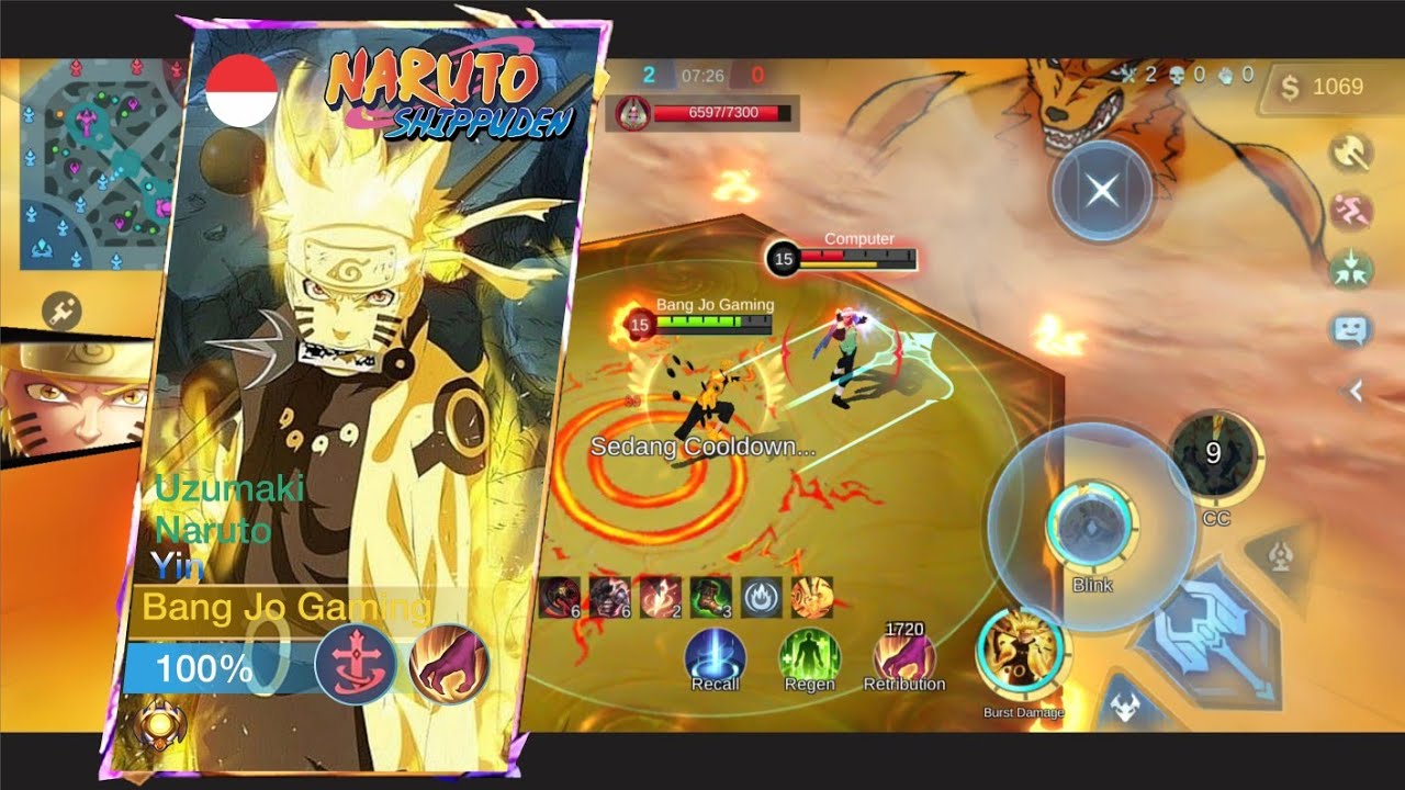 Review Yin Skin Naruto Mobile Legends #skinnaruto #scriptskinml - YouTube