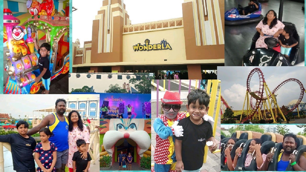 Day in wonderla Amusement park // Super fun in Summer 🏊🏊‍♀️🎡🎡⛲🎢🎠 - YouTube
