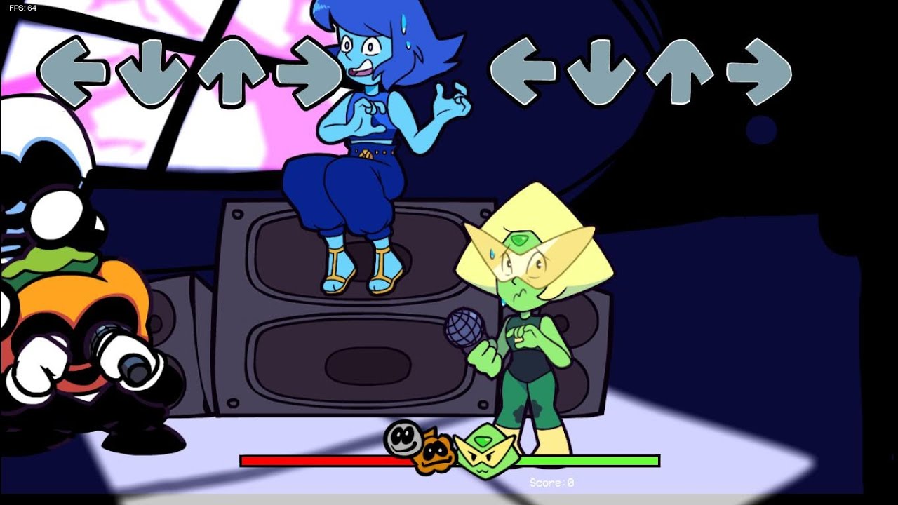 Friday Night Funkin [Skid andPump vs Peridot Skin] [Playable Peridot ...