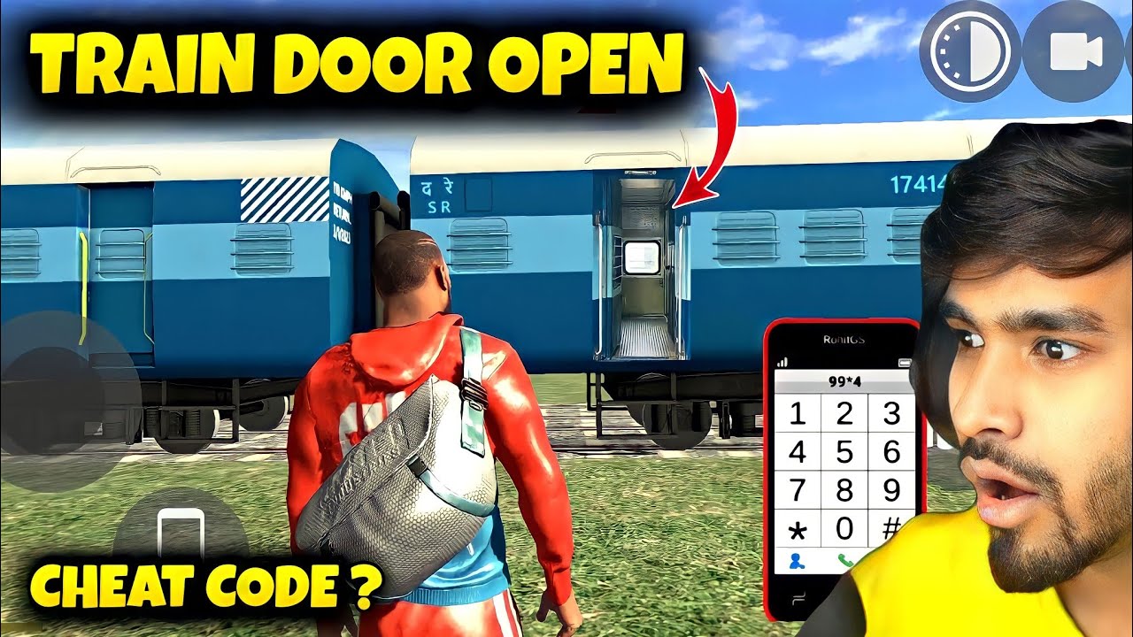 Finally Train Secret Door Open Cheat Code🔥😱 | Indian bike driving 3d ...