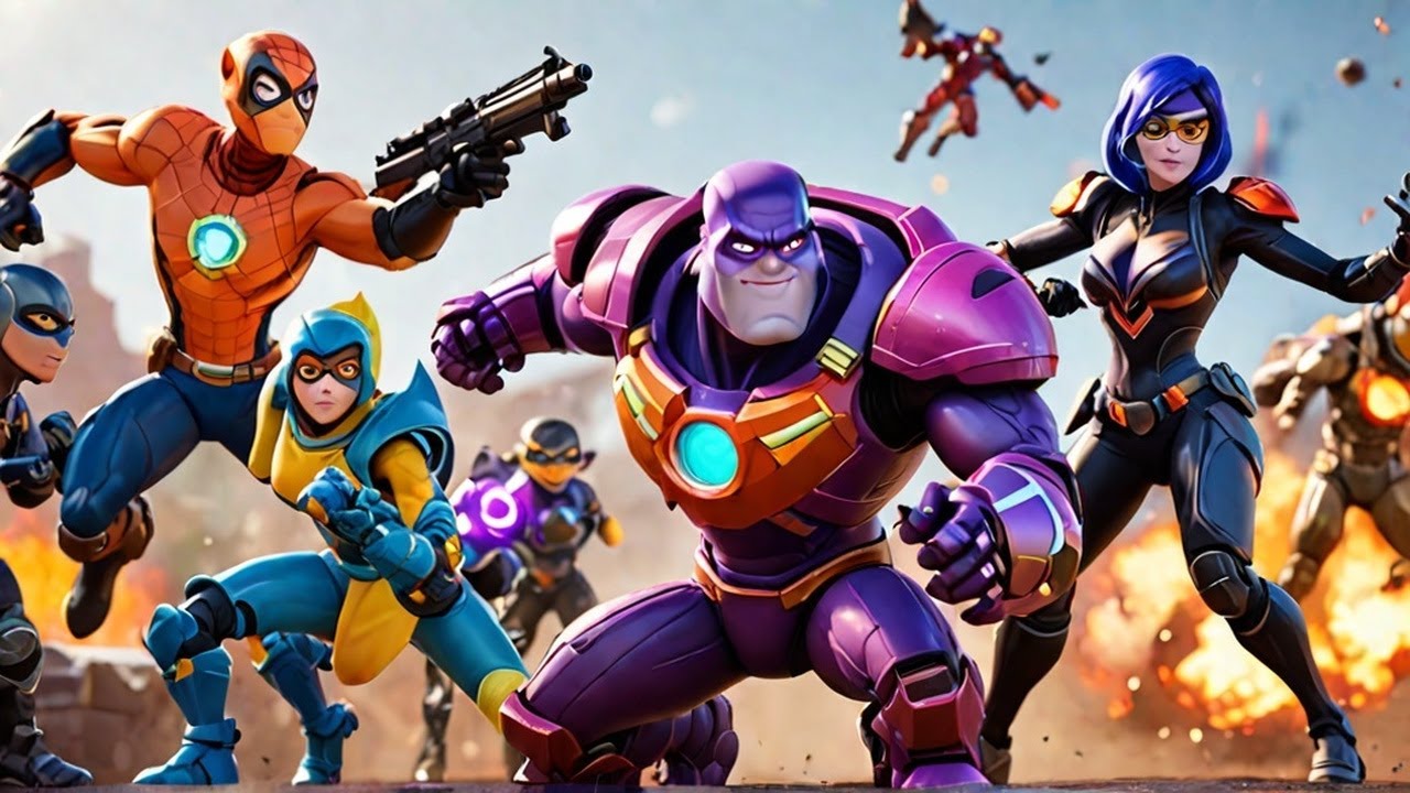 Every Skin in Squad Busters LIVE Stream | Unlocking All Skins & Epic ...