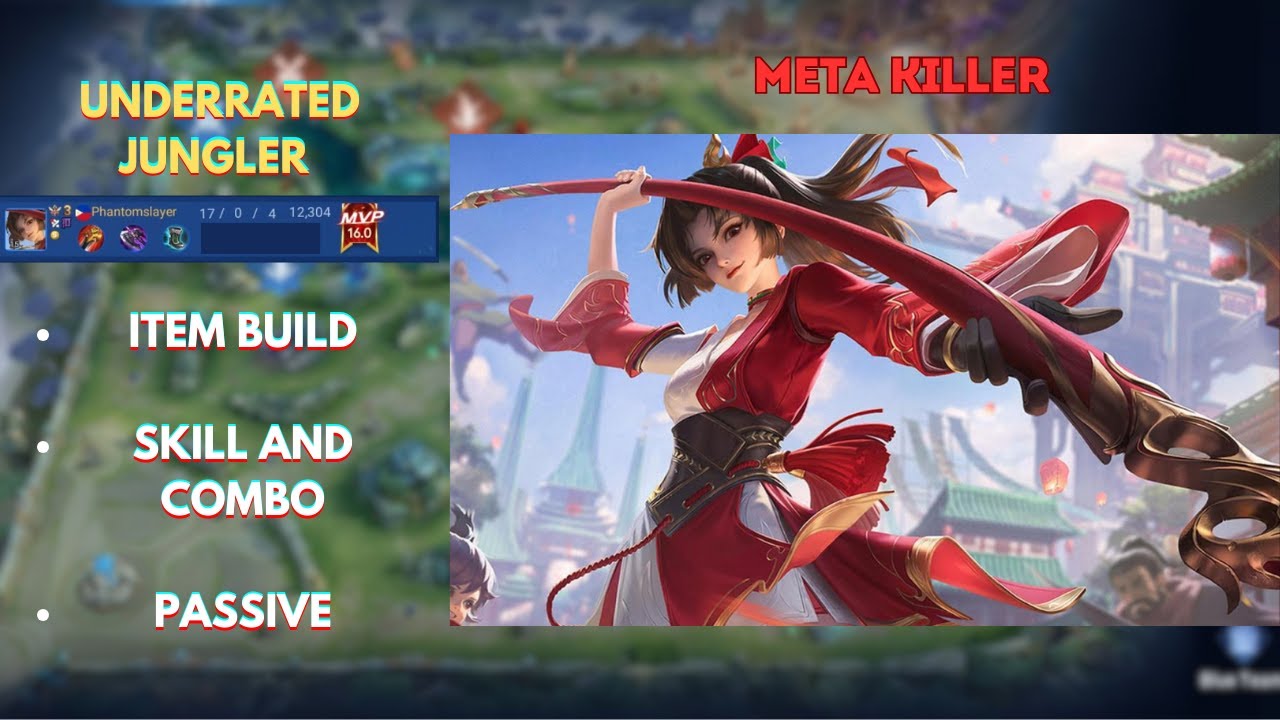 Honor of Kings (Ying) Gameplay, Item build, skill and combo explanation ...