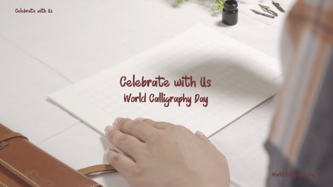 Celebrate with Us: World Calligraphy Day - YouTube