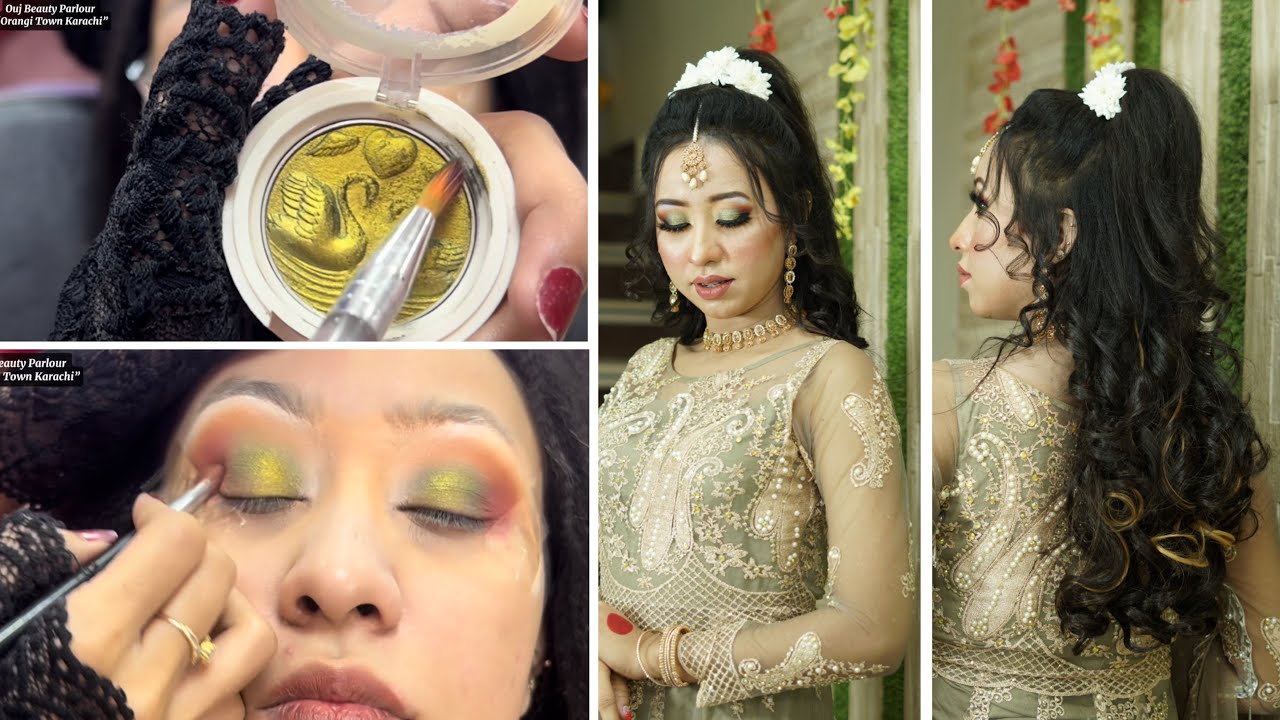 Step by step Glamour Make-up Look full tutorial by @OujBeautyParlour ...