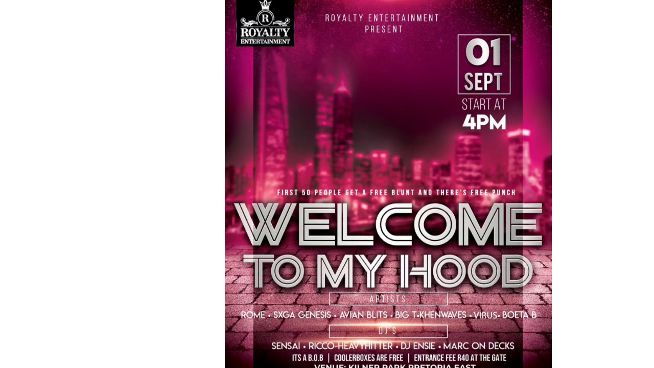 Welcome to my hood 1st September - YouTube