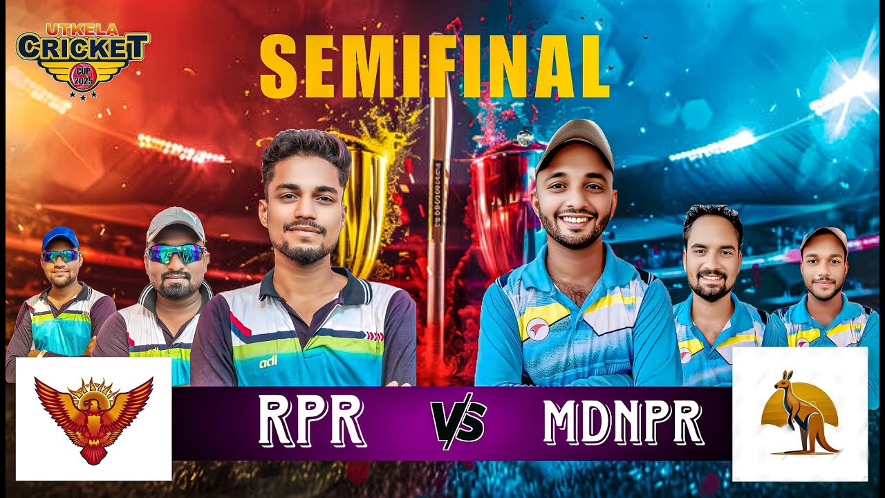 🔴LIVE-SEMIFINAL🏆MEDNIPUR vs RUPRA //UTKELA CUP2025 - YouTube