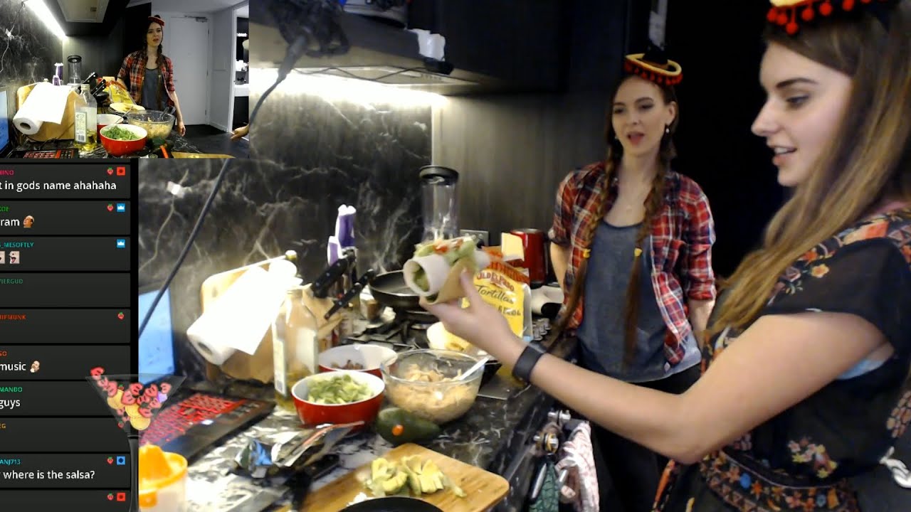 Cooking w/ FASFFY - tacoooos (26 Mar 2017 Loserfruit Twitch Stream ...