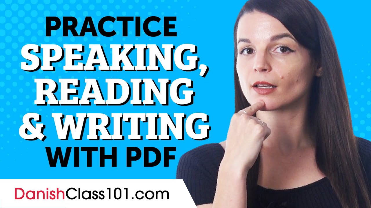 How to Practice Danish Speaking, Reading & Writing with the PDF Cheat ...