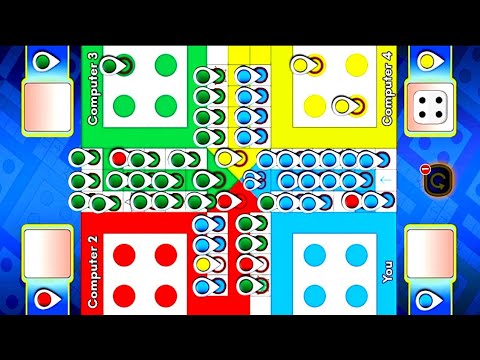 ludo gameplay | ludo game in 2 players | ludo king | ludo game ludo ...