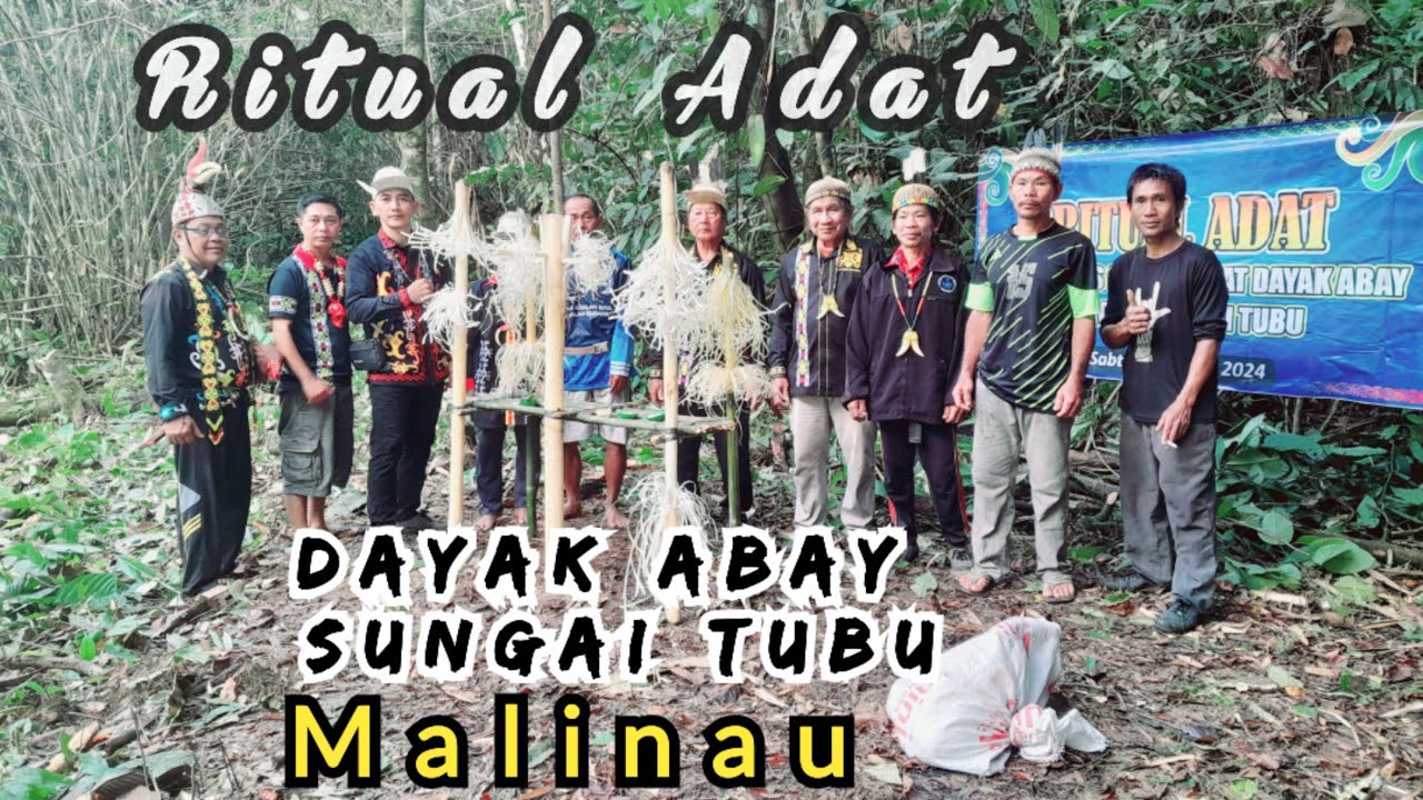 Ritual Adat Dayak Abay Long Nit Sungai Tubu Kabupaten Malinau - YouTube