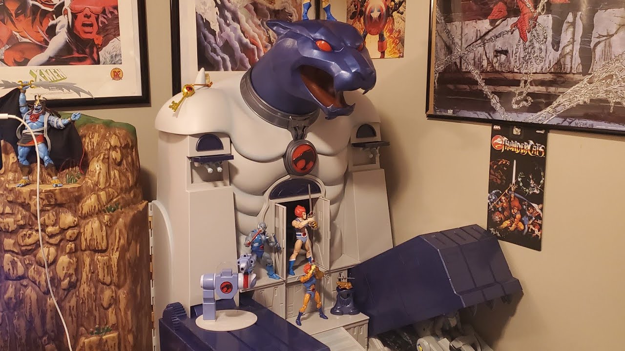 Thundercats CATS LAIR (Super7) How to assemble and use Action Figure ...
