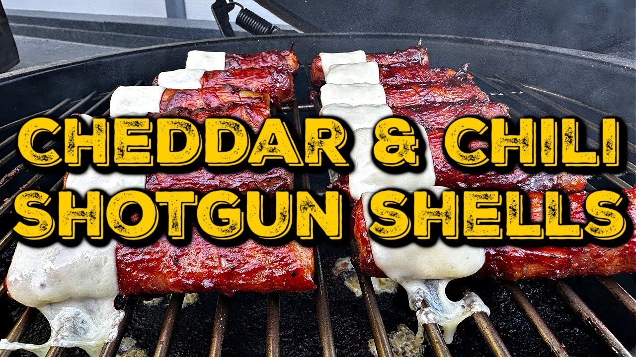 CHEDDAR & CHILI BBQ SHOTGUN SHELLS - YouTube