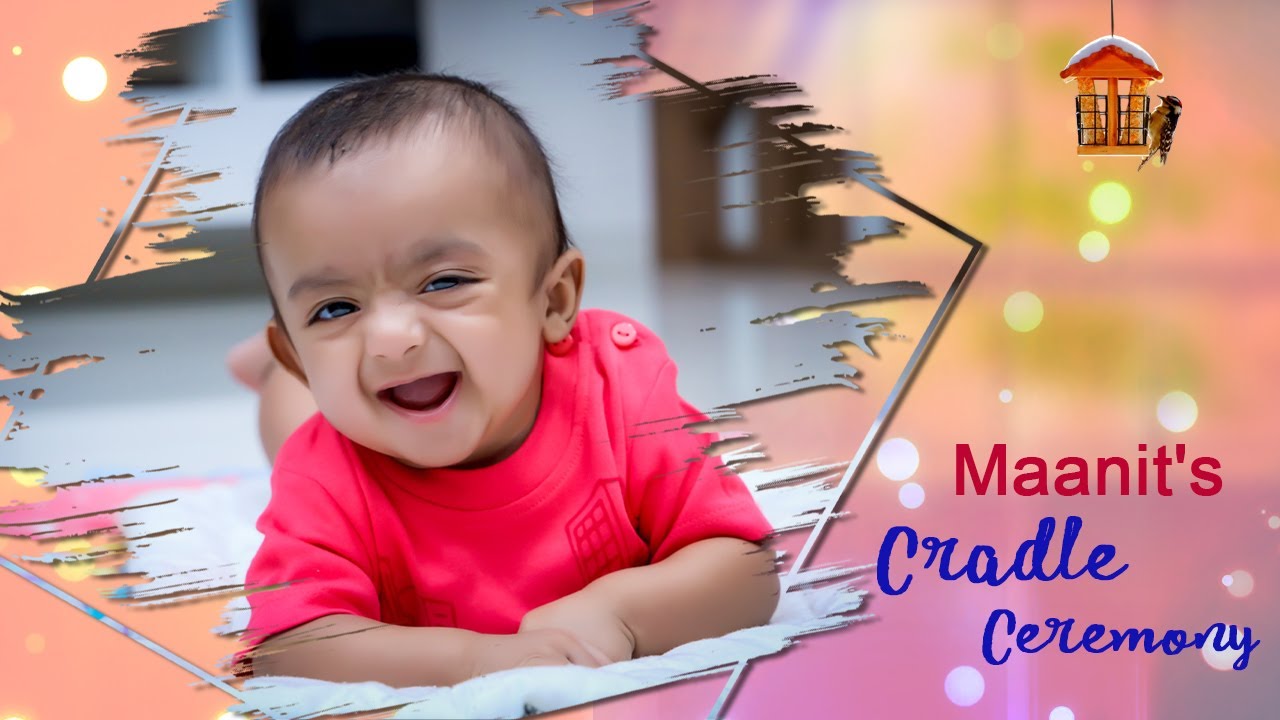 CRADLE CEREMONY || MAANIT'S CRADLE CEREMONY || RACHHADIYA FAMILY ...