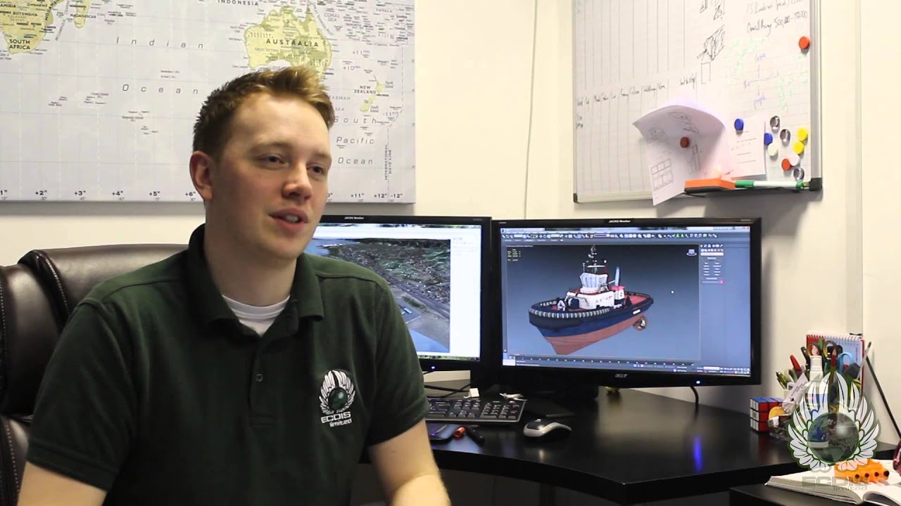 ECDIS Ltd 3D Department - Modelling The Future - YouTube