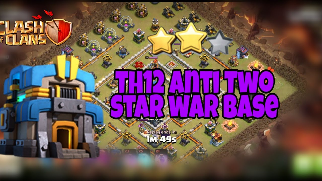 Th12 centre th with link || th12 island war base with link || replay ...
