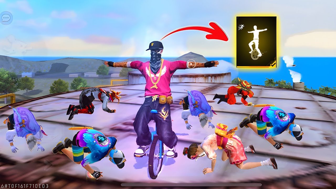 ये तो ग़ज़ब चीज़ है😱New Emote Royal “CYCLE EMOTE” Most Unique Emote In ...