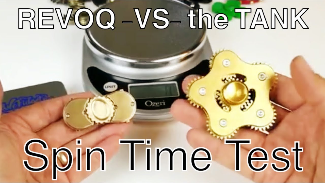 WeFidet REVOQ All-in-One Fidget Spinner vs the TANK Fidget Spinner ...