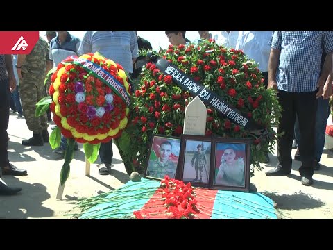 Vətən Müharibəsi şəhidi Məmmədağa İmanov Neftçalada dəfn olunub