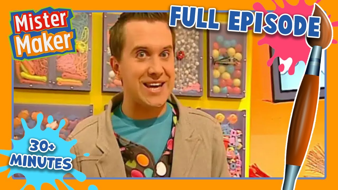 Mister Maker 🎨 Series 2, Episode 7-8 | DOUBLE FULL EPISODE - Arts ...