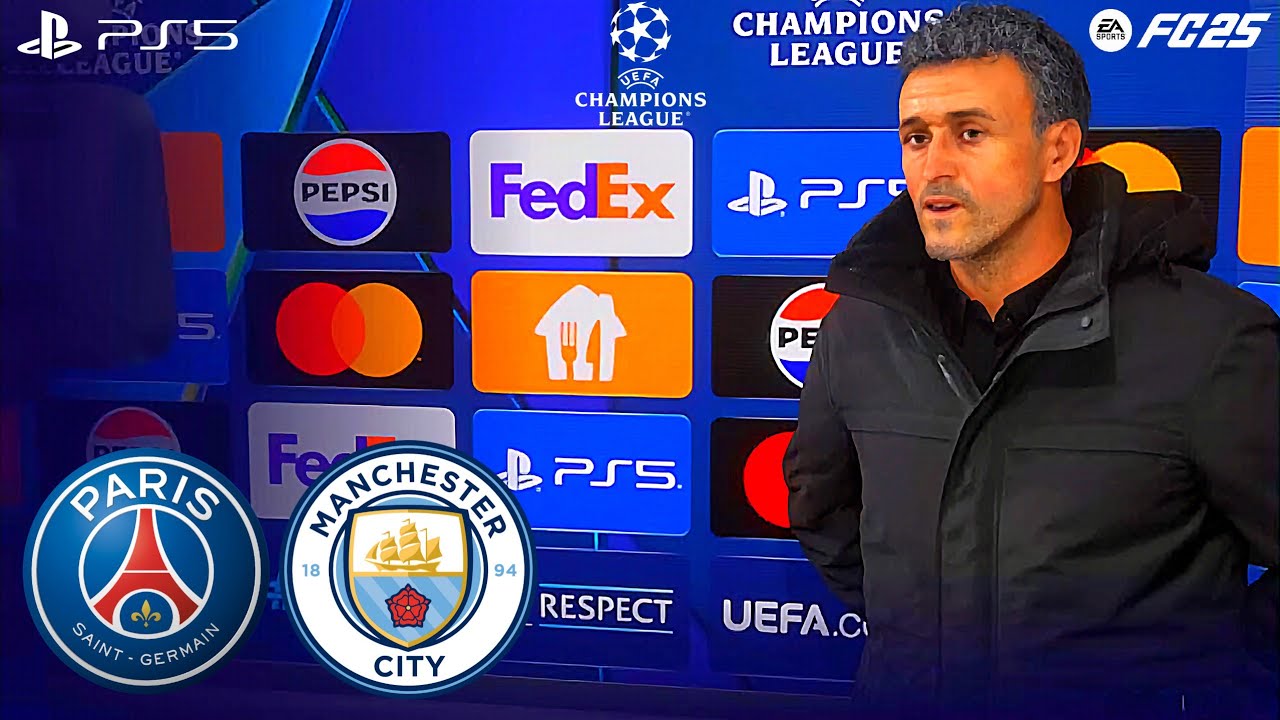 FC25 - Paris PSG vs Manchester City | UEFA Champions League | 7 ...