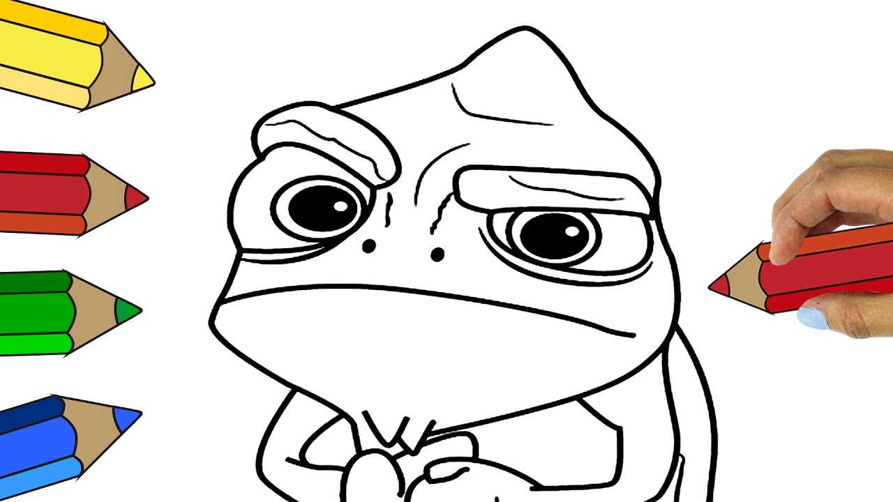 🟢 How to draw PASCAL the chameleon from TANGLED-Como dibujar a PASCAL ...