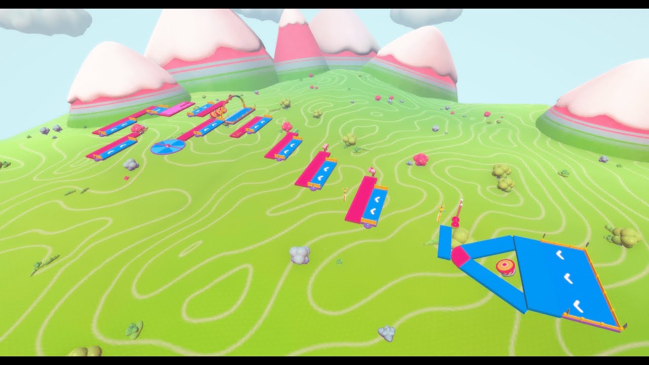There are multiple ways to yeet yourself! (map code is in the ...