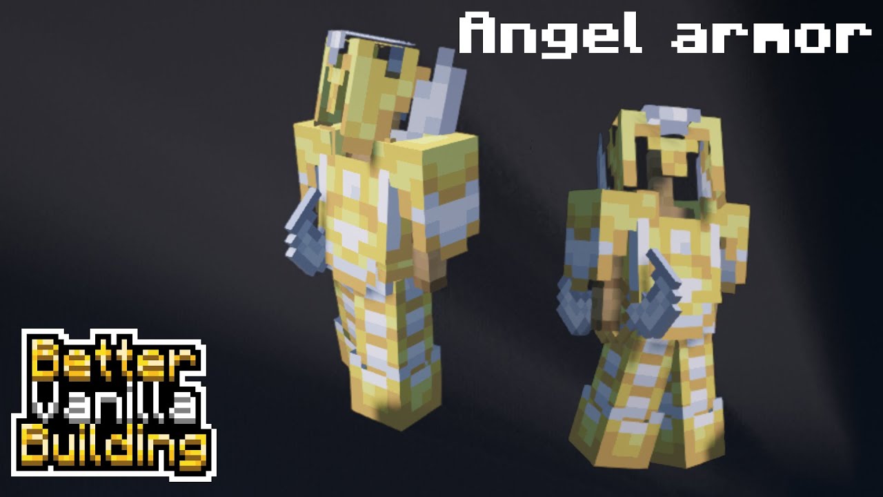 BetterVanillaBuilding | Angel armor - YouTube