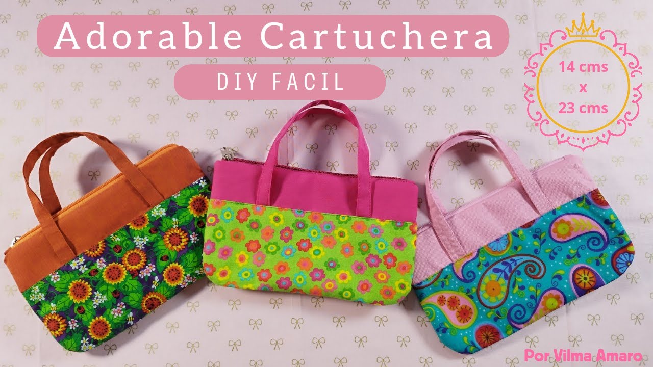 LA CARTUCHERA MAS LINDA Para NIÑAS. Sencillo Tutorial con TIPS de ...