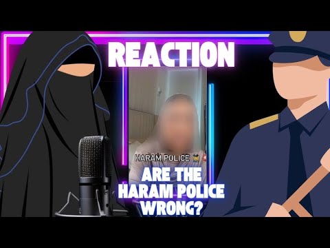 HARAM POLICE REACTION | RIGHT OR WRONG? #islam #muslim #quran - YouTube