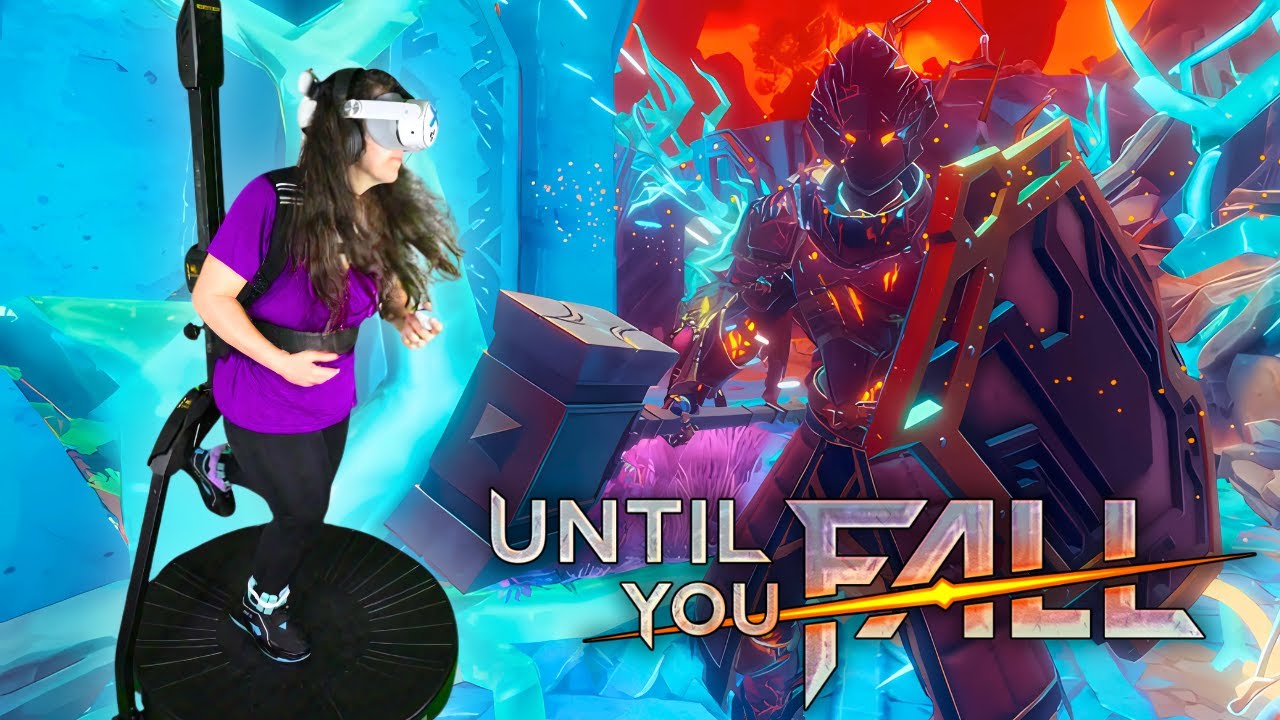 Until You Fall VR Review... On a Treadmill?! (Next Level Gaming) - YouTube