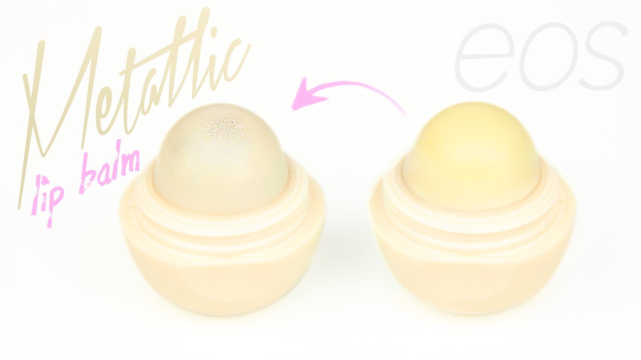 Metallic eos lip balm DIY | Pencilmade.dk - YouTube