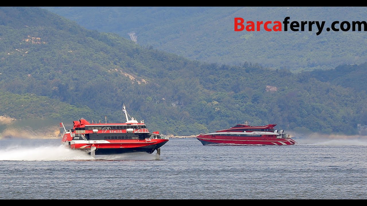 [Boeing Jetfoil 929-115]「M.V. 幸運星 CACILHAS」試航 sea trial - YouTube