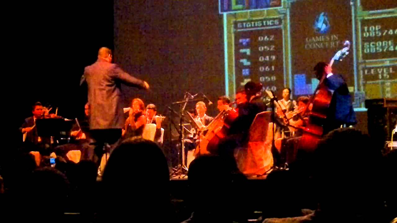 Games In Concert 22/04/2012 Tetris - YouTube