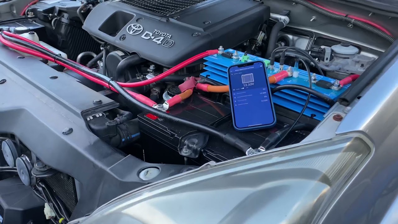 270Ah Lithium in Engine Bay as both Start Battery and Auxiliary with ...