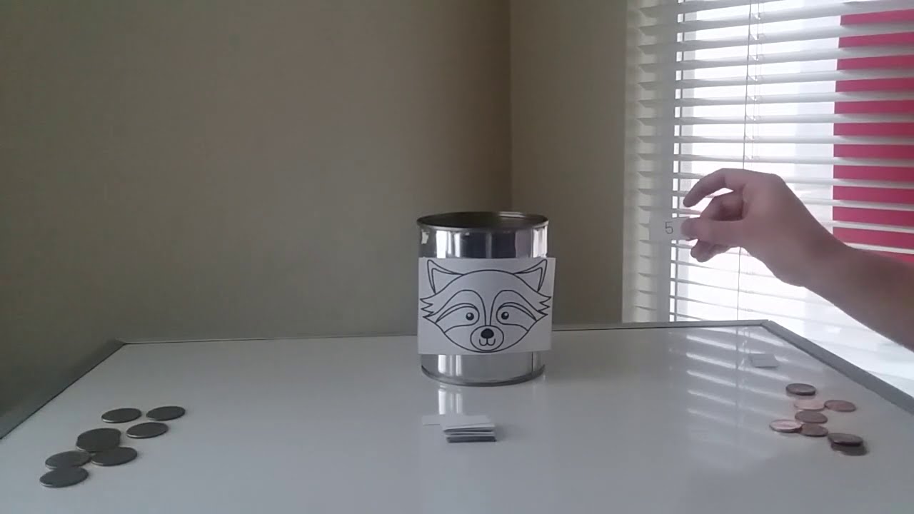 Math Feed the Raccoon Game - YouTube