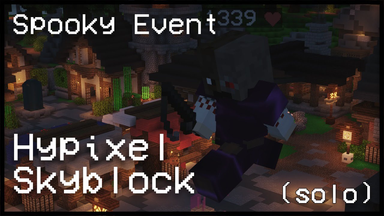 Minecraft Hypixel Skyblock: Spooky Event - YouTube