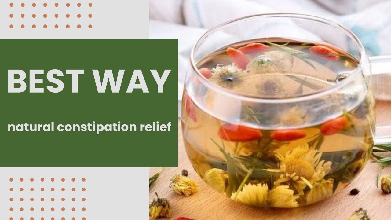 Best Natural Laxative Teas for Constipation Relief: Chamomile Tea ...